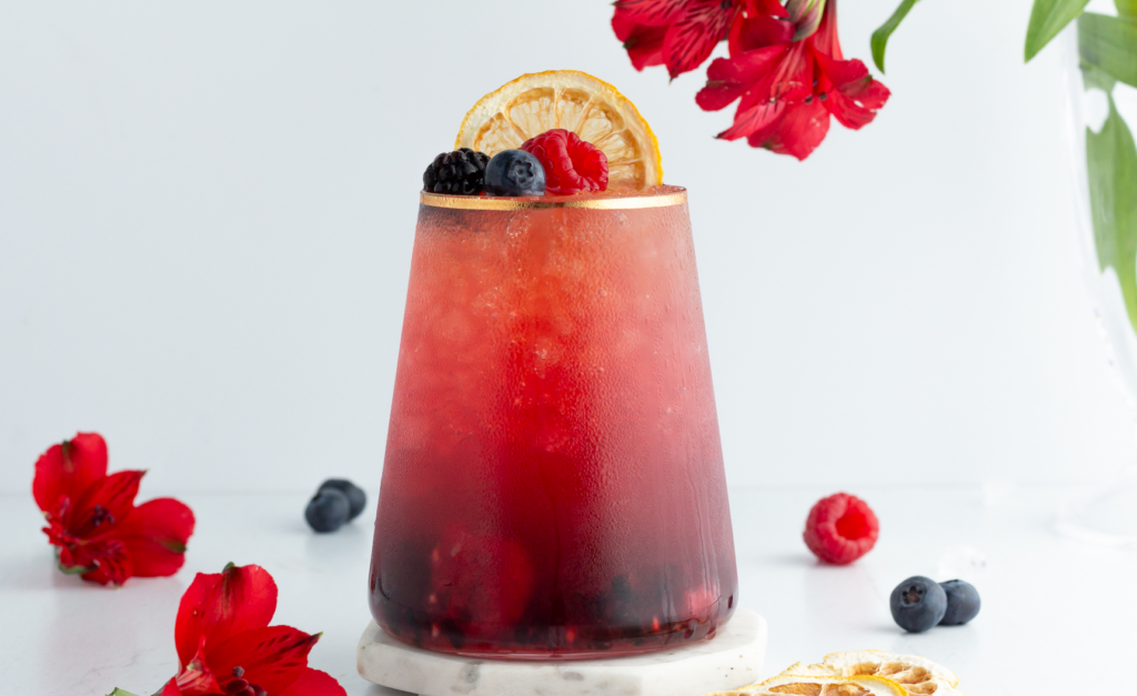 Bedtime Mocktail Series: Berry Sweet Dreams Mocktail | Avocado Green ...